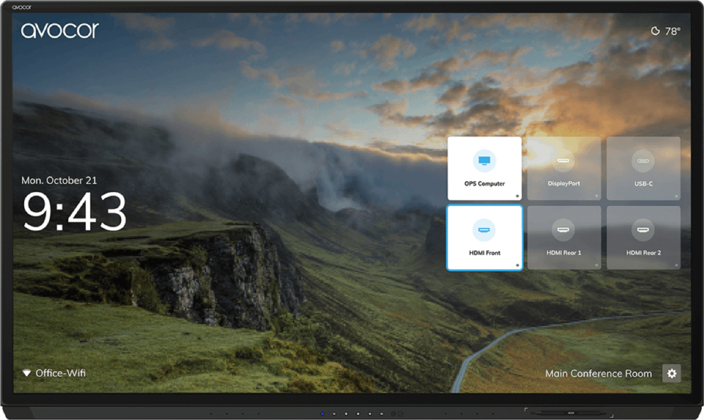 Avocor G Series | Next-Level Bezel-Less Interactive Displays