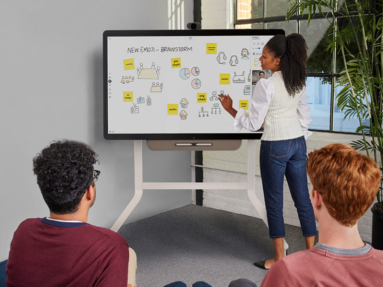 Google Meet Series One Board 65 by Avocor: Interactive Displays