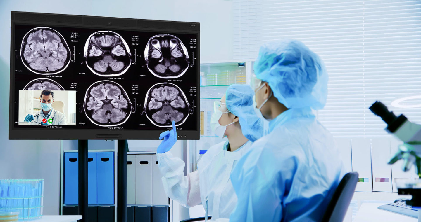 Interactive Display Solutions for the Pharmaceutical Sector