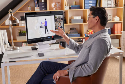 Google Meet Series One Desk 27 by Avocor: Interactive Displays