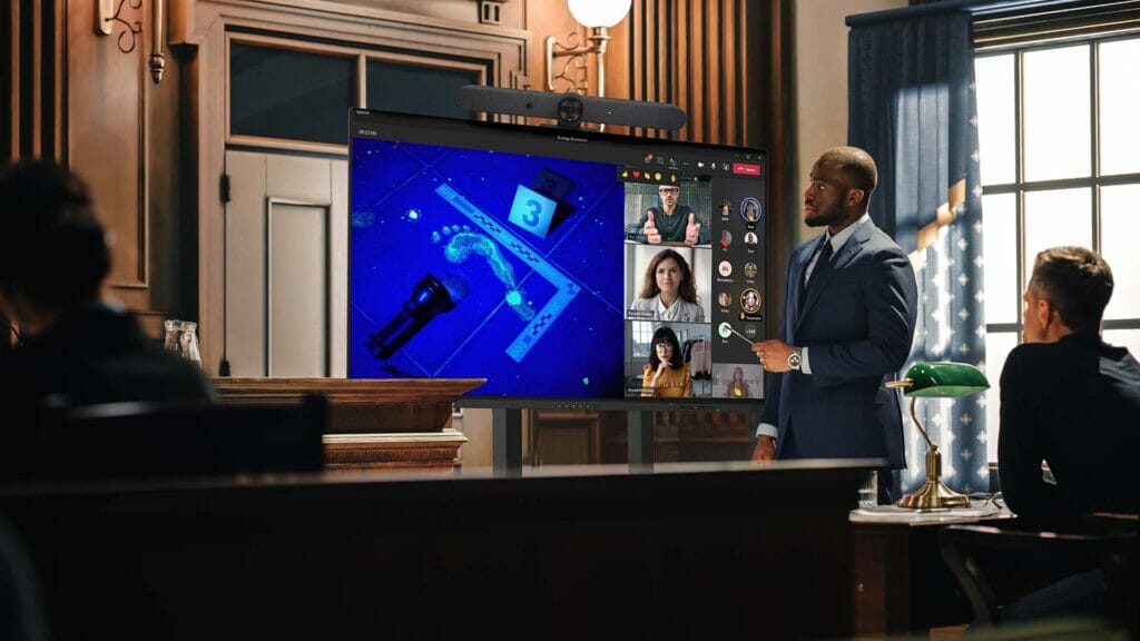 Interactive Display Solutions for Courtrooms & Legal Sector