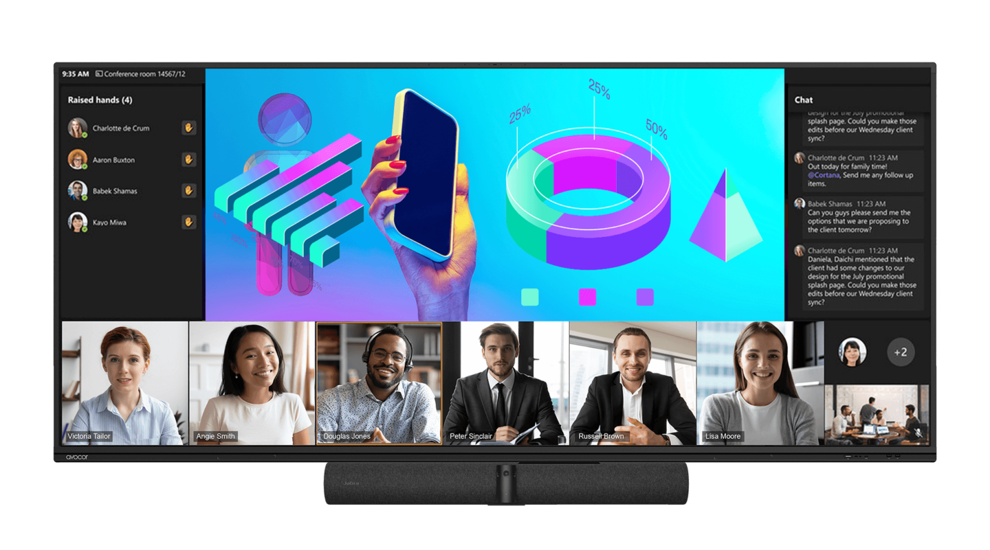 Meeting Room Display Solutions | Conference Room Displays | Avocor