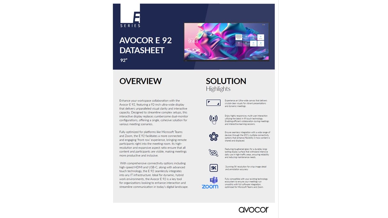 Resources | Avocor